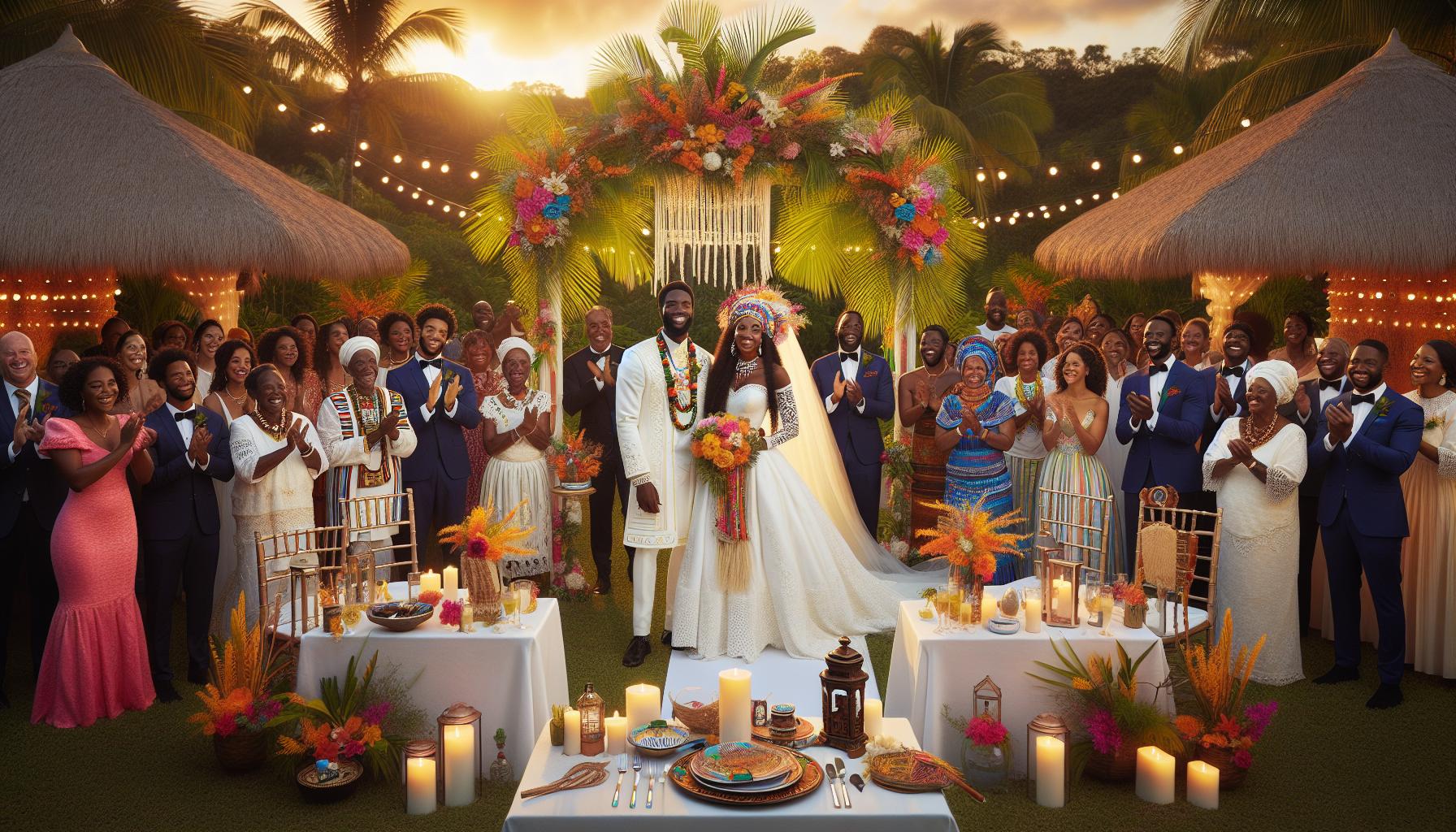 A Haitian Wedding: Traditional Customs + Modern Celebrations » Wedding ...