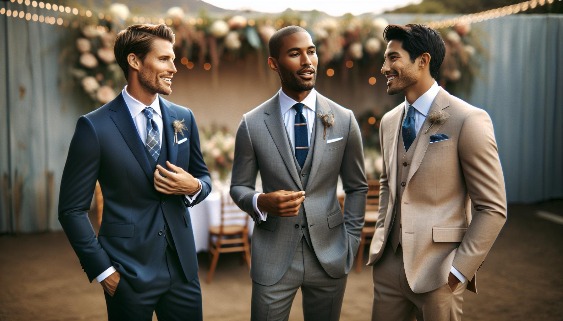 What Colour Suit To A Wedding: Men's Style Guide » Wedding-Bros.com